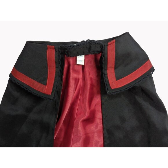 Pottery Barn | Costumes | Pottery Barn Kids Black Cape Costume With Red ...